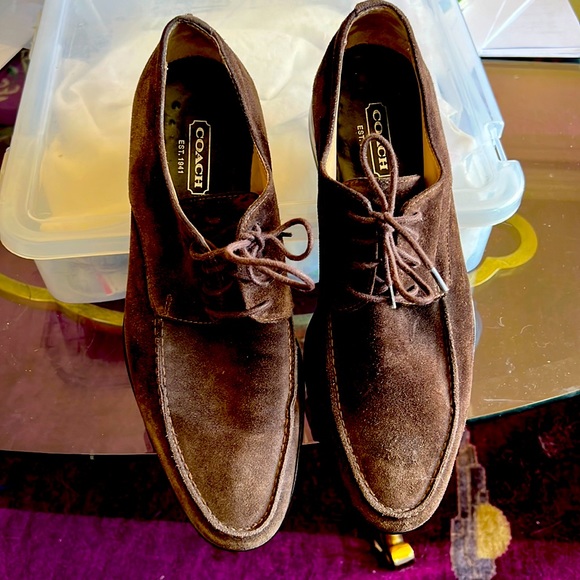 Coach | Shoes | Coach Shoes Suede Made In Italy | Poshmark